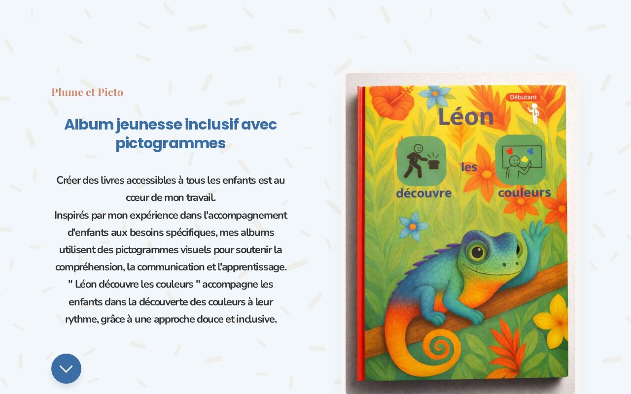 Plume et picto - Album jeunesse inclusifs avec pictogrammes
